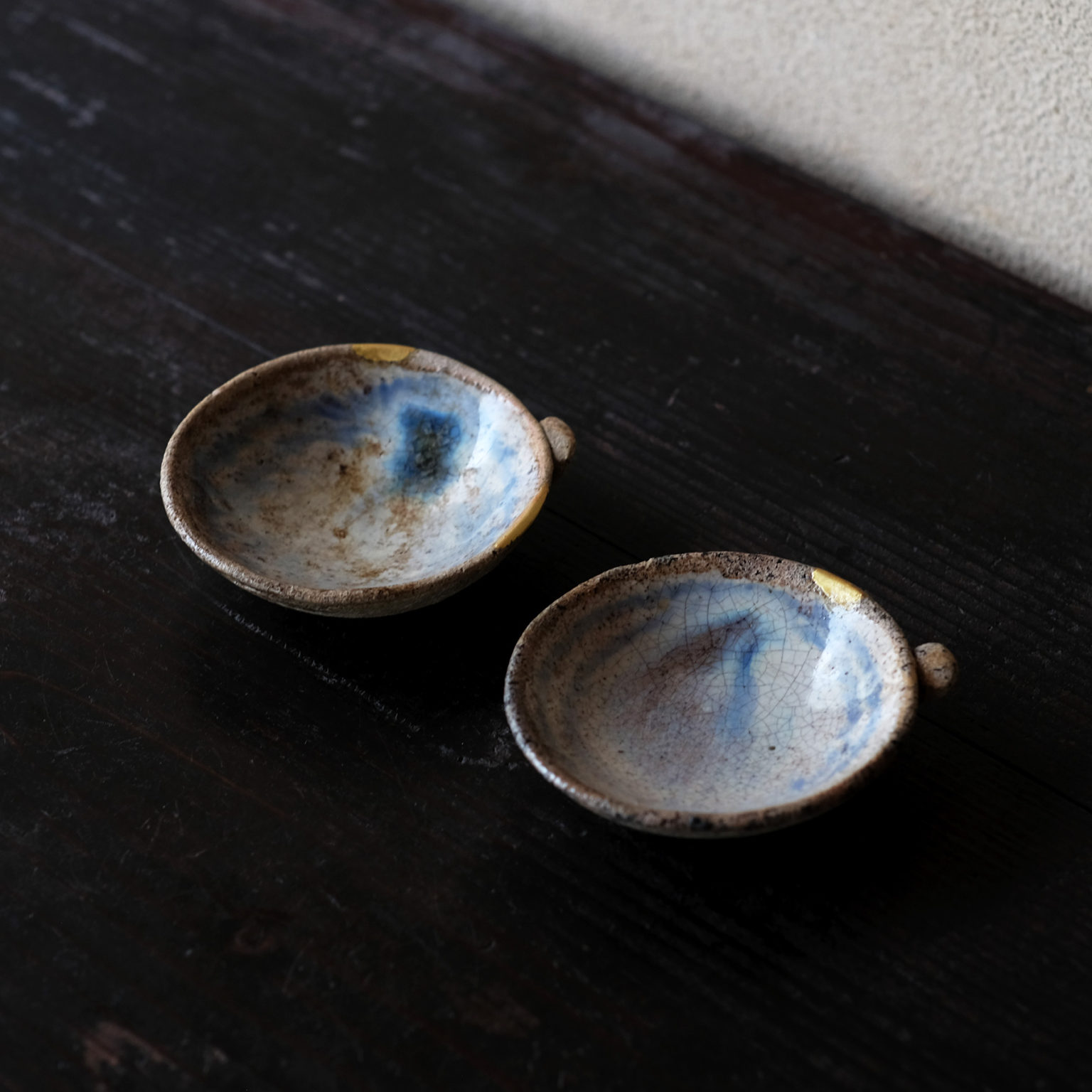 Qing Dynasty Shiwan Ware Lamp Dishes, Set of 2 | Antique and Poetics ...